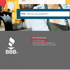 How to Complain About A Business: A Better Business Bureau Complaint
