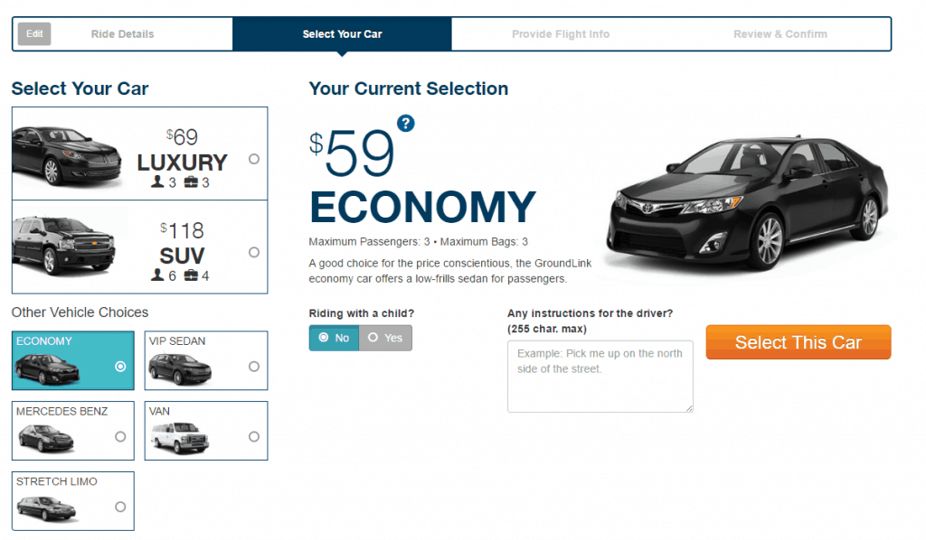 Save With the GroundLink Car Service vs the Ride Sharing Companies