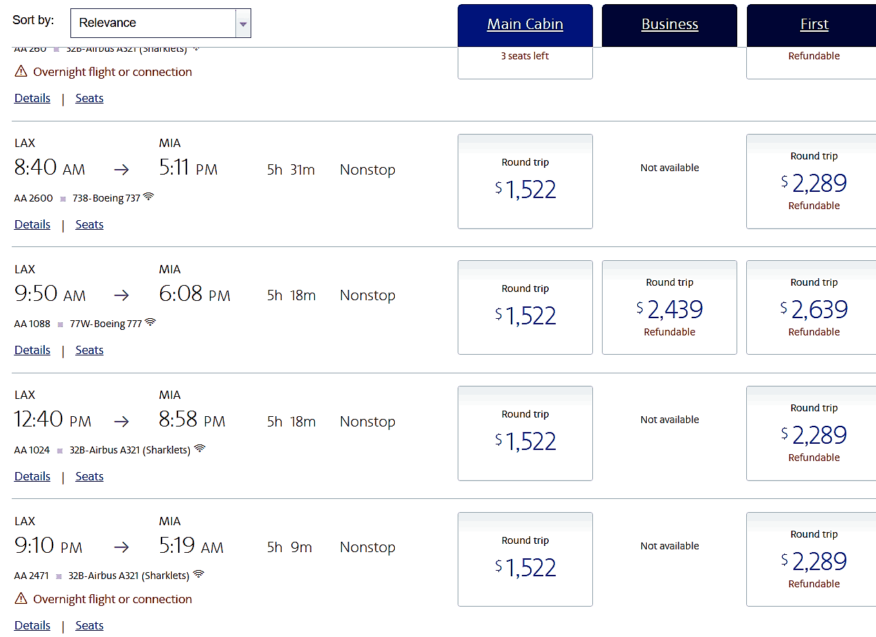 JetBlue Mint Still Whups American Business/First on Price and Quality