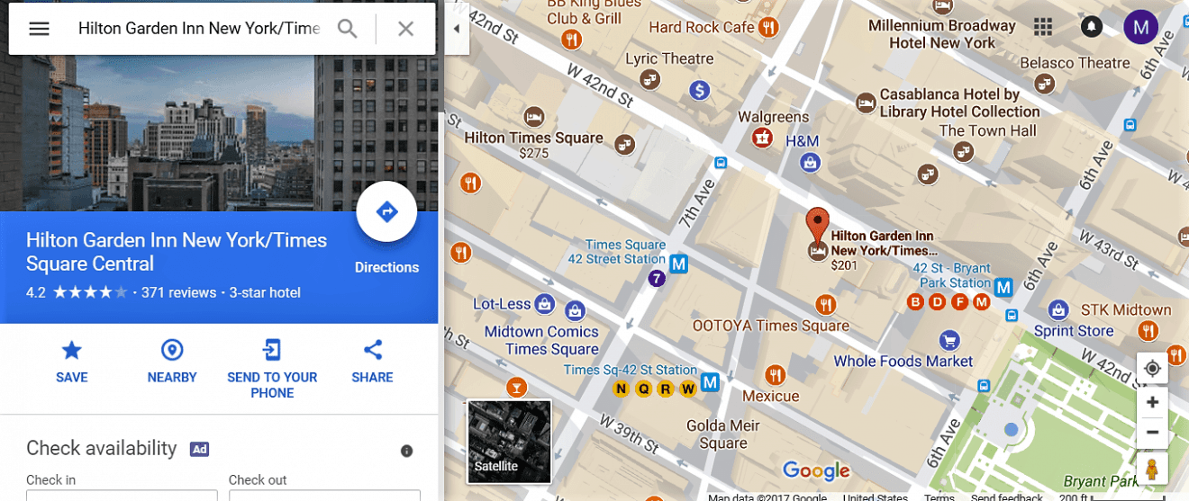 Finding Unfamiliar Places With Google Street View, From Google Maps