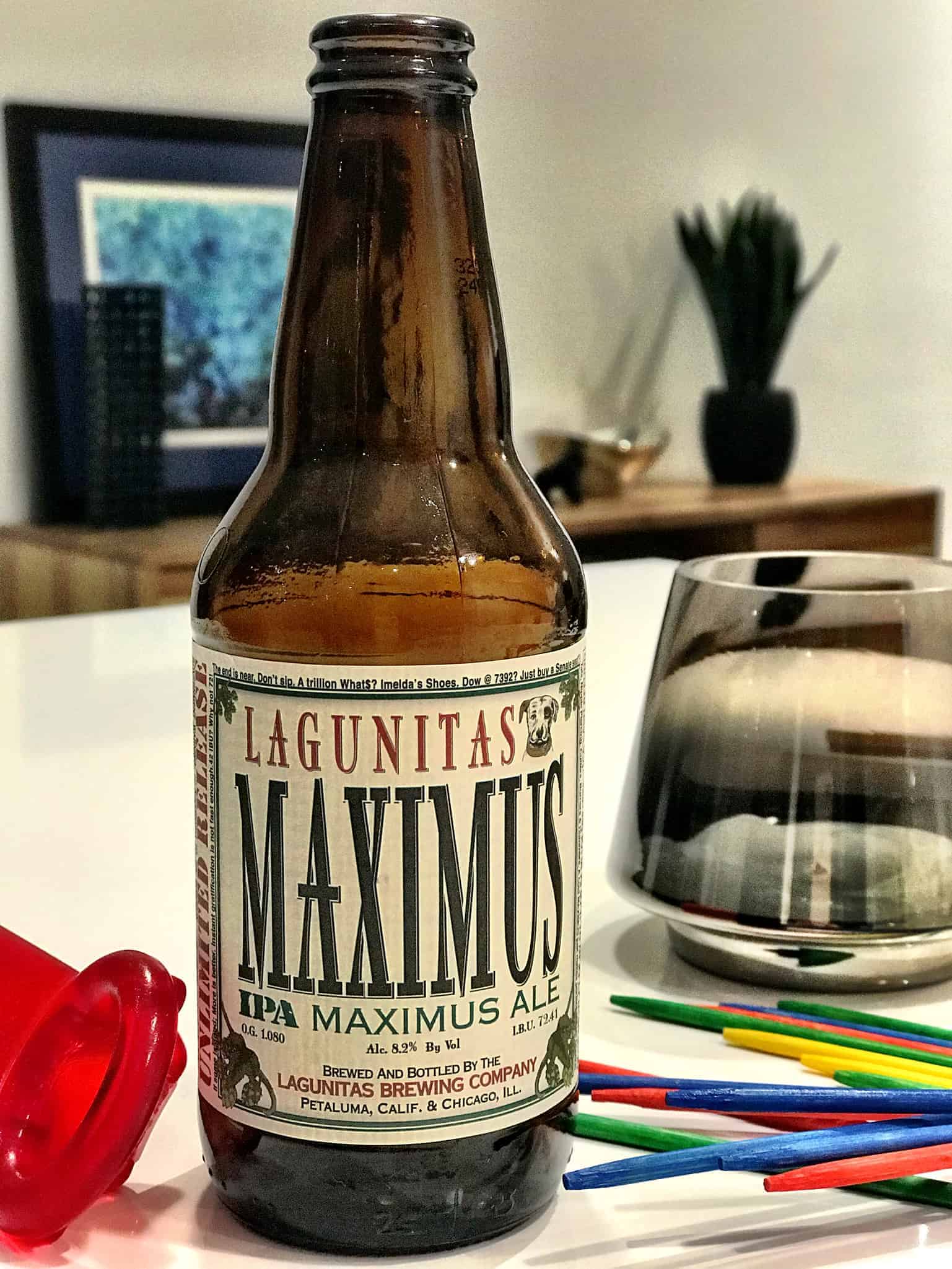 Caveman Beer Reviews: Lagunitas Maximus - The Rich Miser