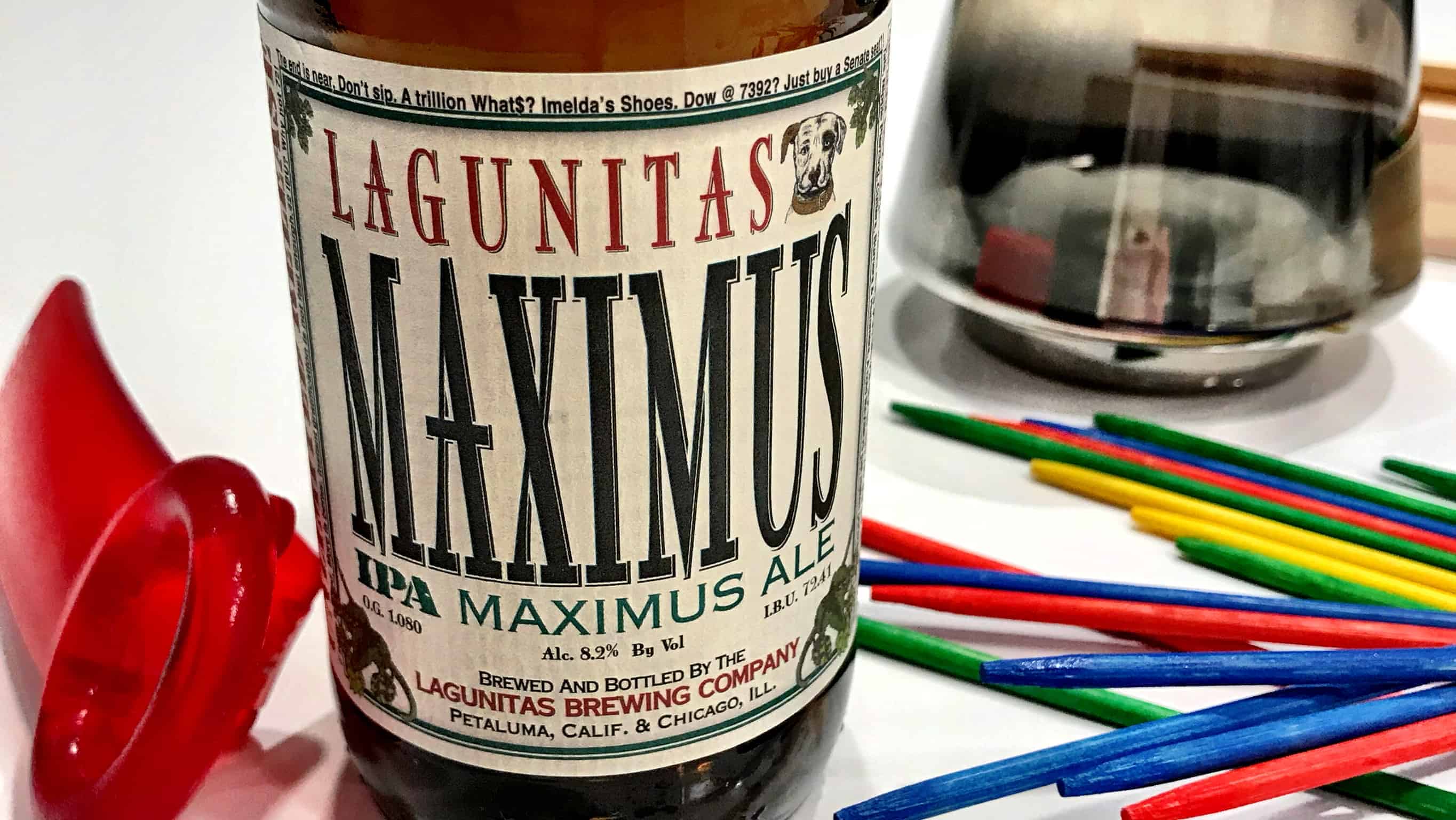Caveman Beer Reviews: Lagunitas Maximus - The Rich Miser