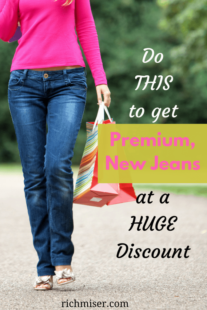 Do This to Get Premium, New Jeans at a Huge Discount - The Rich Miser