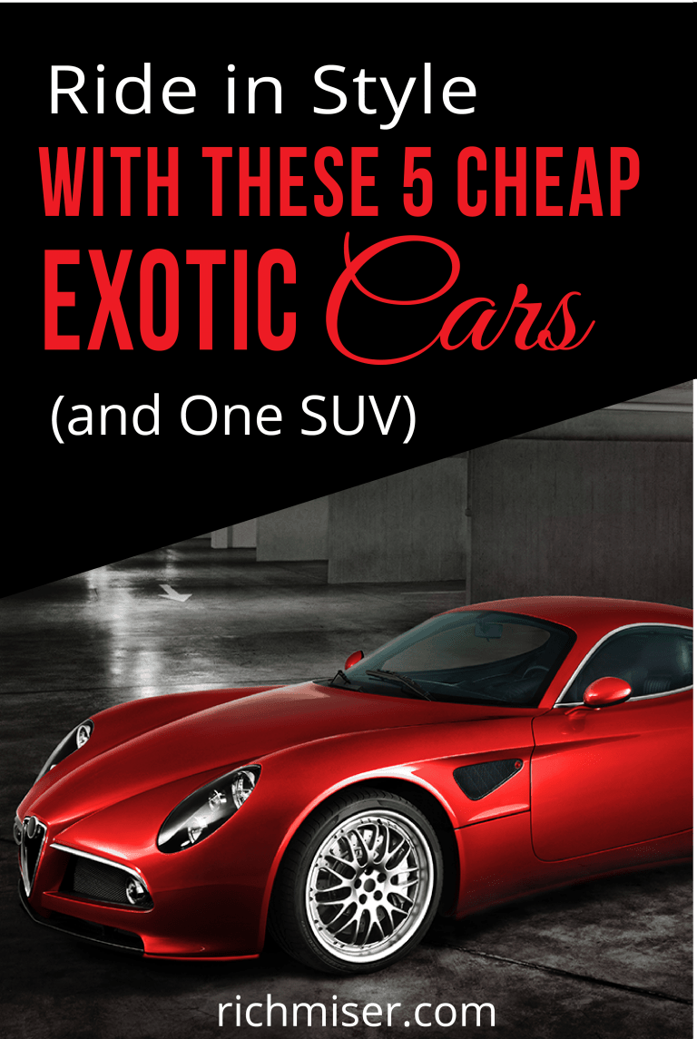 Ride in Style With These 5 Cheap Exotic Cars (and One SUV)
