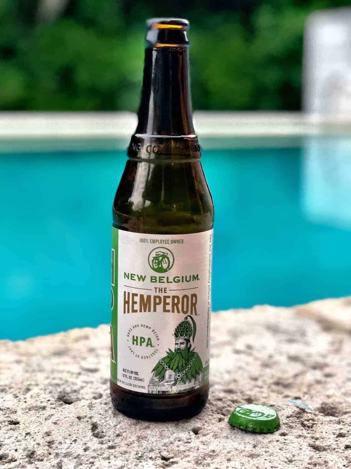 Caveman Beer Reviews: New Belgium The Hemperor - The Rich Miser