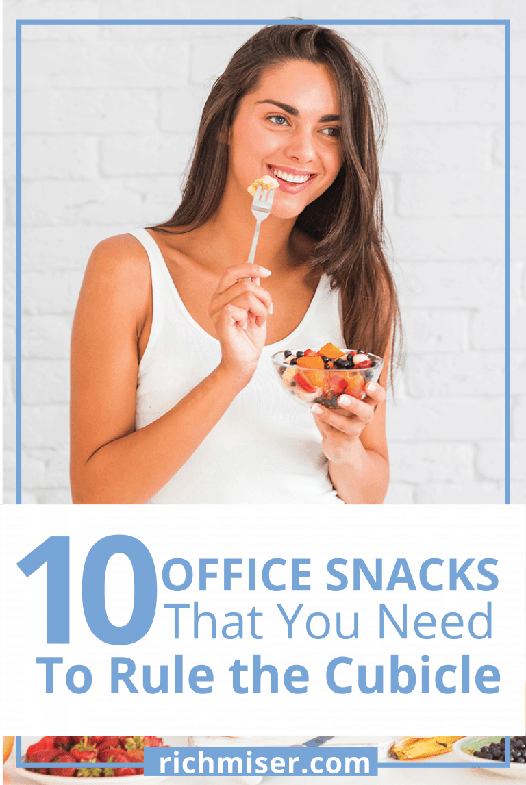 10 Office Snacks That You Need To Rule the Cubicle - The Rich Miser